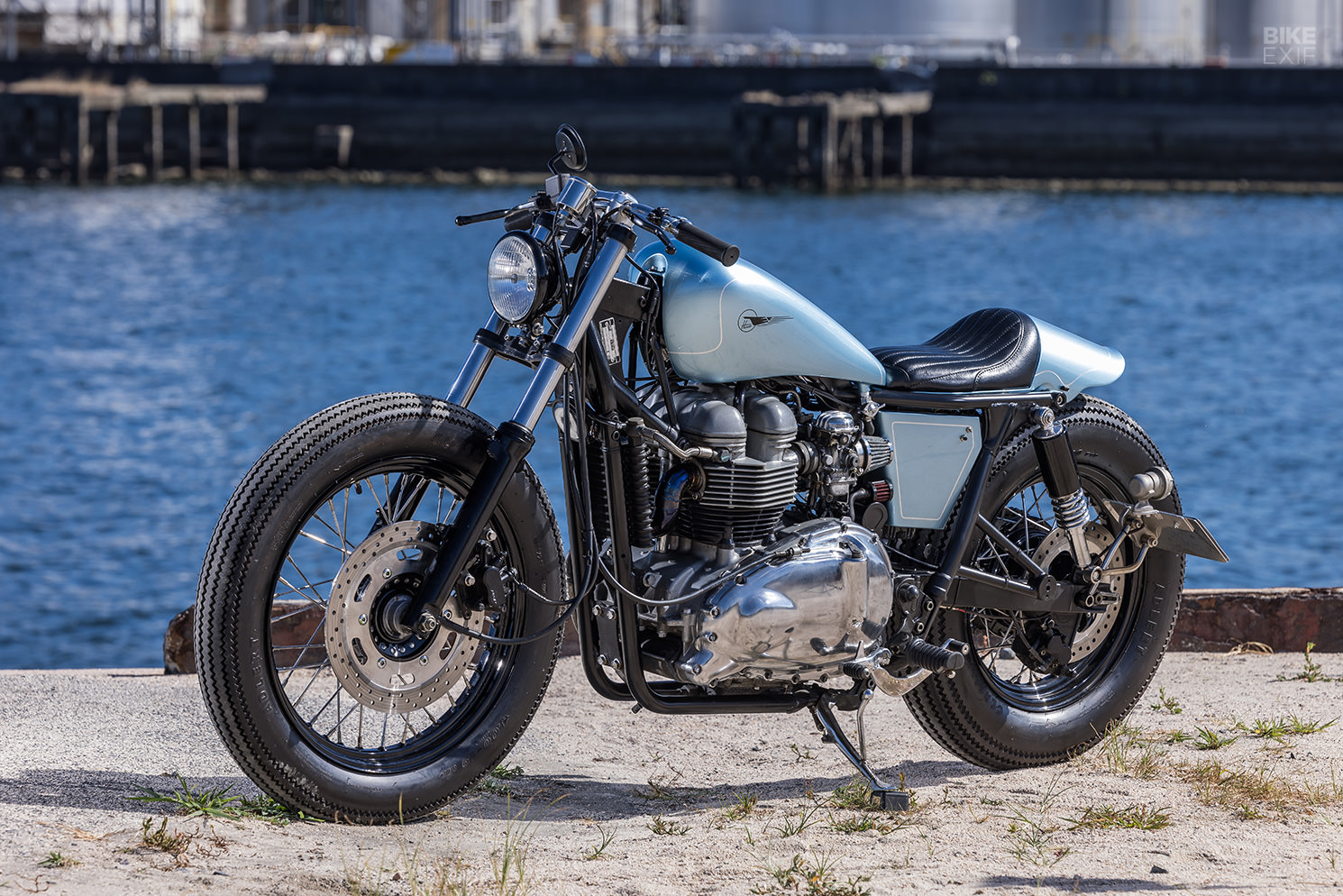 Ocean Breeze : Une Triumph Bonneville T100 customisée par Heiwa MC ...
